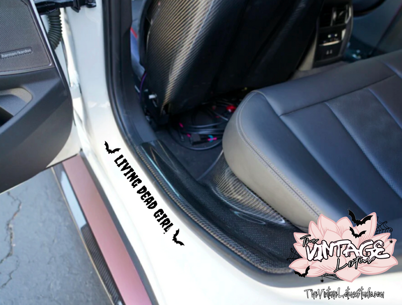 “Living Dead Girl” Vinyl Decal – The Vintage Lotus