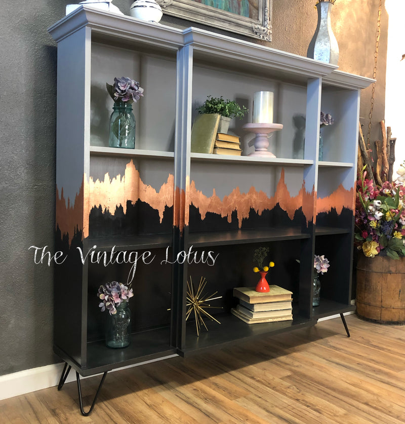 Unique Display Shelf Bookcase – THE VINTAGE LOTUS